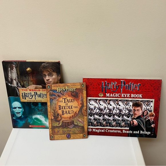 Warner Bros. | Other | Harry Potter 3 Three Book Bundle New | Poshmark